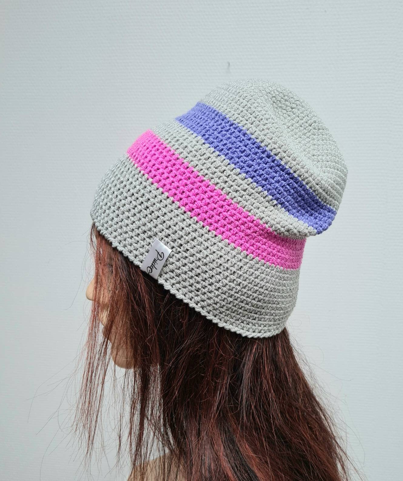Androgynous Pride Hat LGBTQ Pride Flag LGBT Gay Pride Slouchy - Etsy