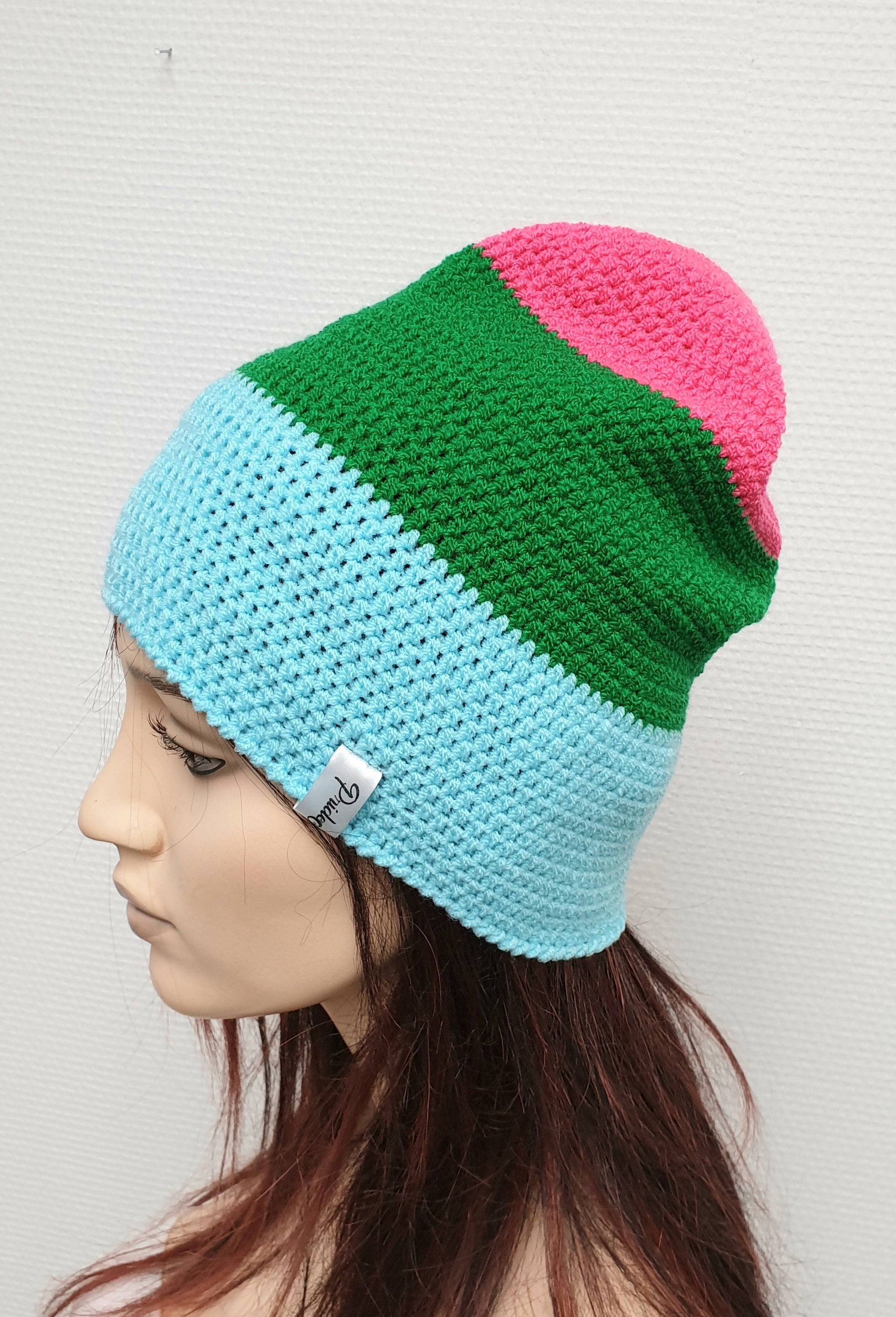 Polysexual Pride Hat LGBTQ Pride Flag LGBT Gay Pride Slouchy - Etsy