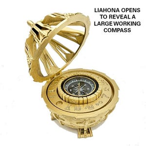 Large 3D Printed Liahona With Real Working Compass, Beautiful Gift for ...