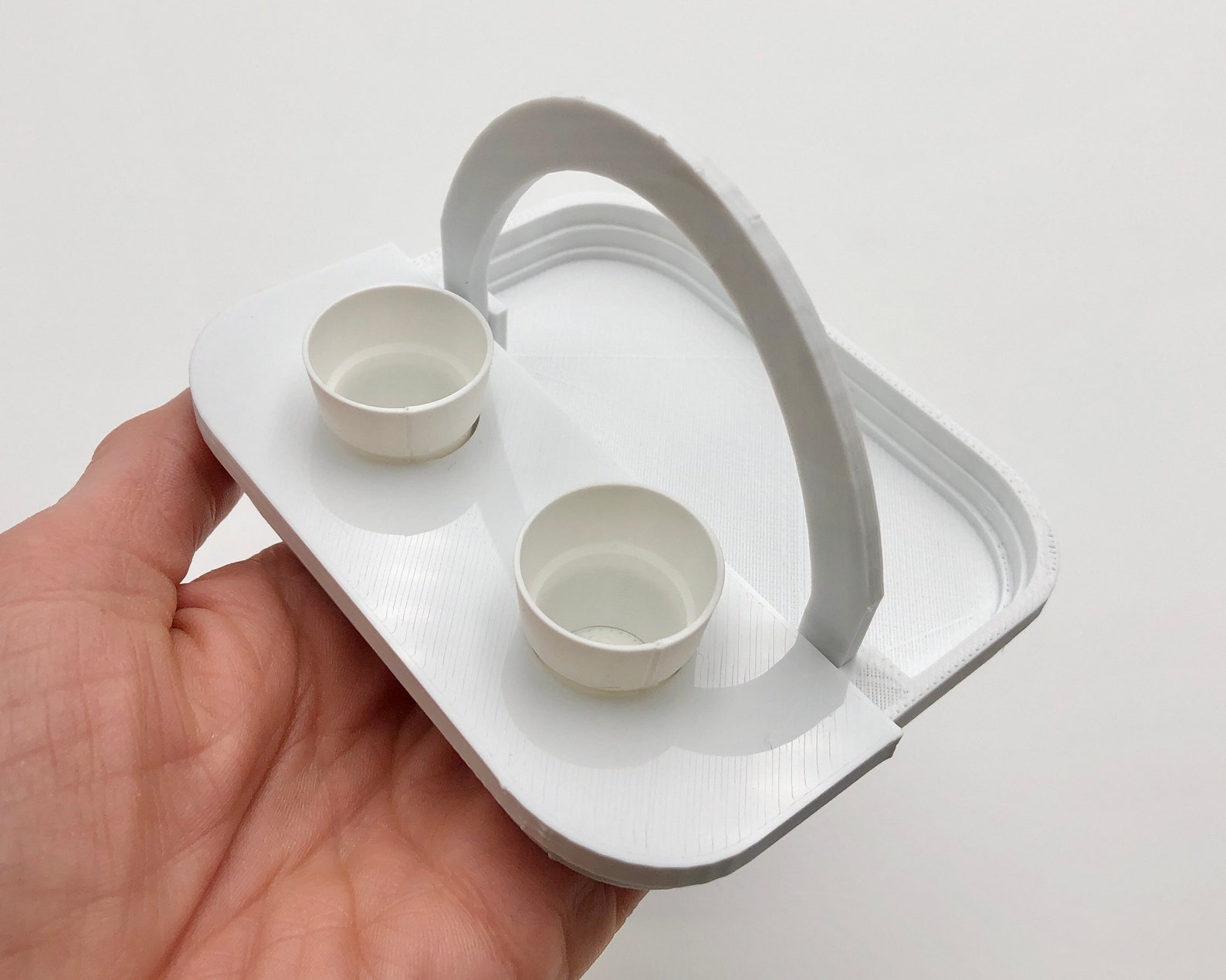 One Handmade Miniature Sacrament Tray to Serve Two People With | Etsy