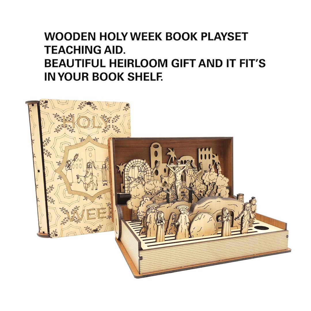 Christian Easter Holy Week Book – Family Teaching Aid, Religious ...