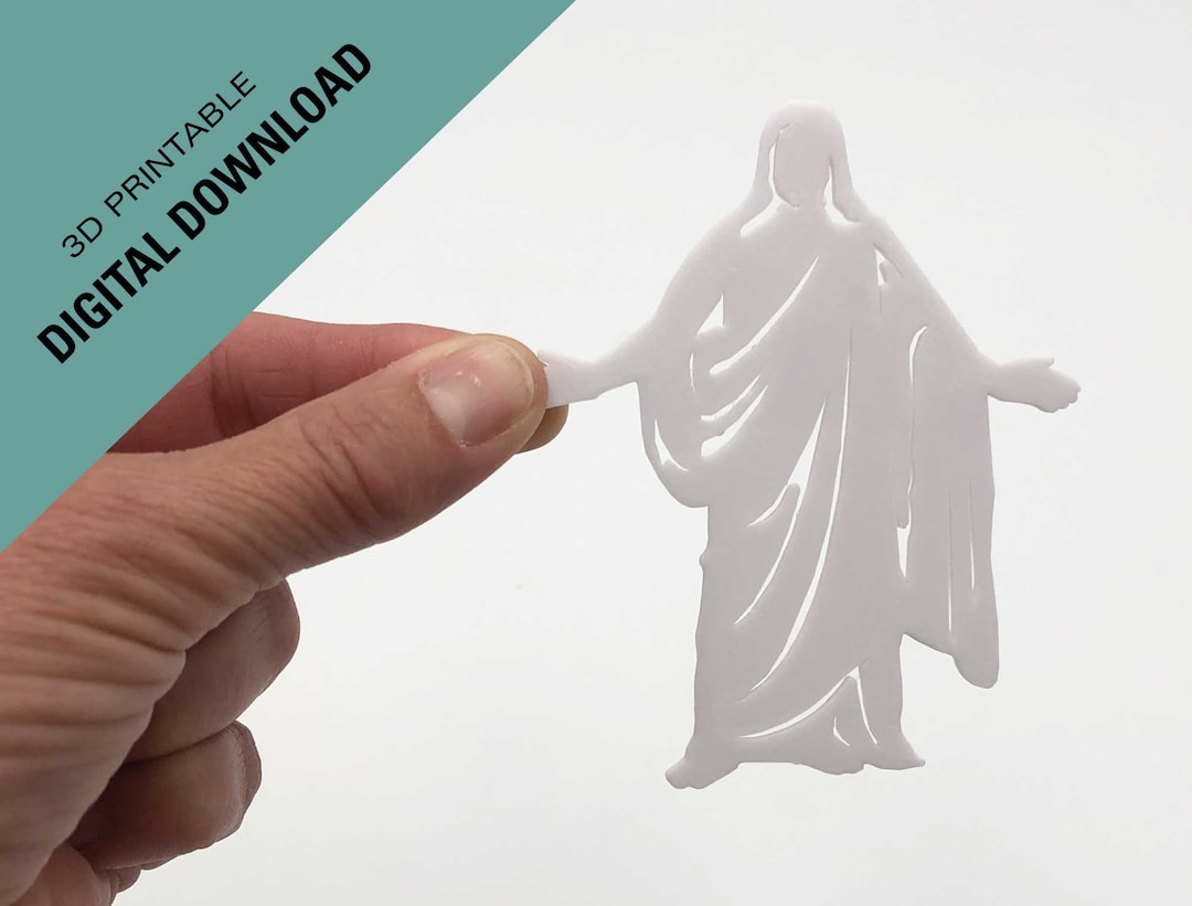Christus Statue Downloadable STL Files so You Can 3D Print Your Own ...