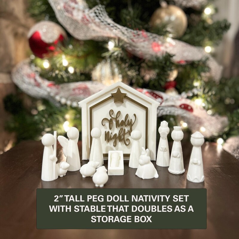 Diy Nativity Set - Etsy
