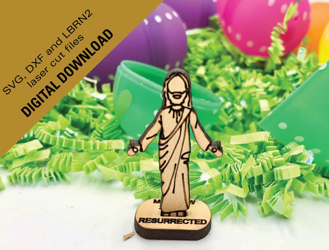 Mini Resurrected Jesus's Download Svg Files to Lasercut Your Own to Fit ...