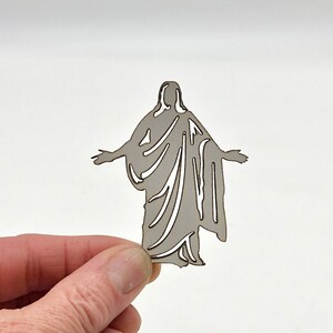 Wooden Christus Statue, Flat for Making Your Own Beautiful Wall ...