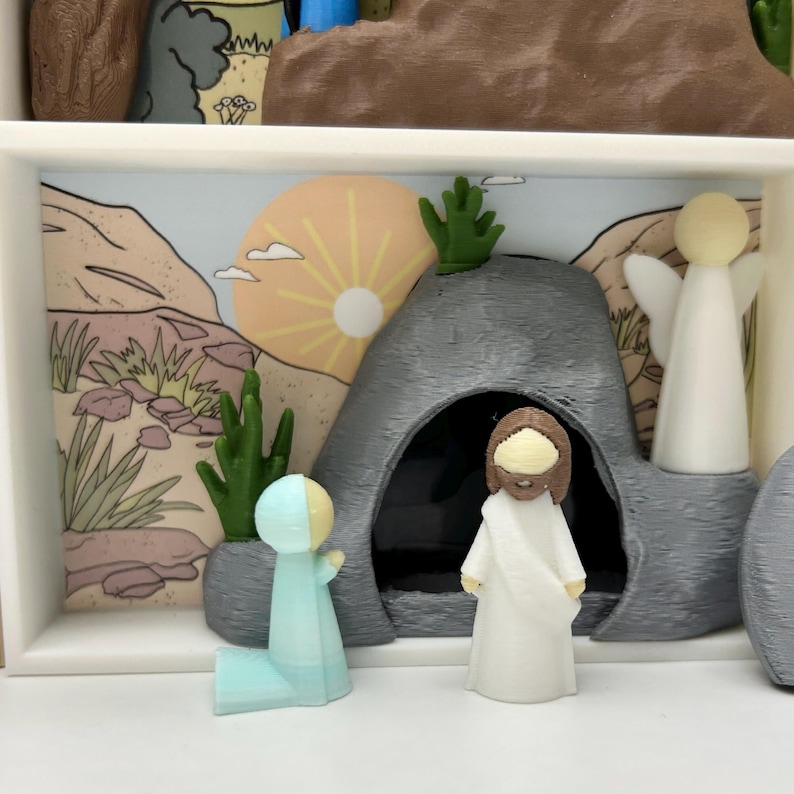 3D Print Easter Story Playset: Holy Week Diorama (3MF, STL, PDF) Easter ...