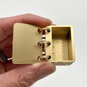 Mini Gold Plates, LDS Hand Painted Trinket Box, Lds Ring Box, 1:6 Scale ...