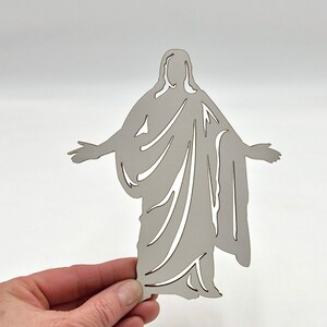 Wooden Christus Statue, Flat for Making Your Own Beautiful Wall ...