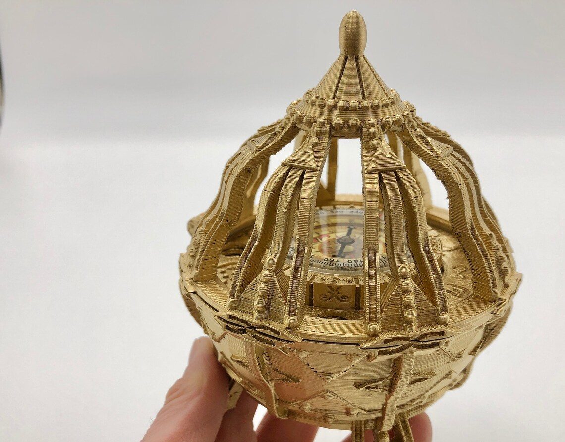 Large 3D Printed Liahona With Real Working Compass Lds - Etsy