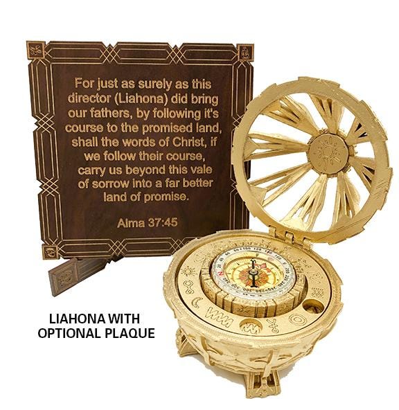 Large 3D Printed Liahona With Real Working Compass, Beautiful Gift for ...