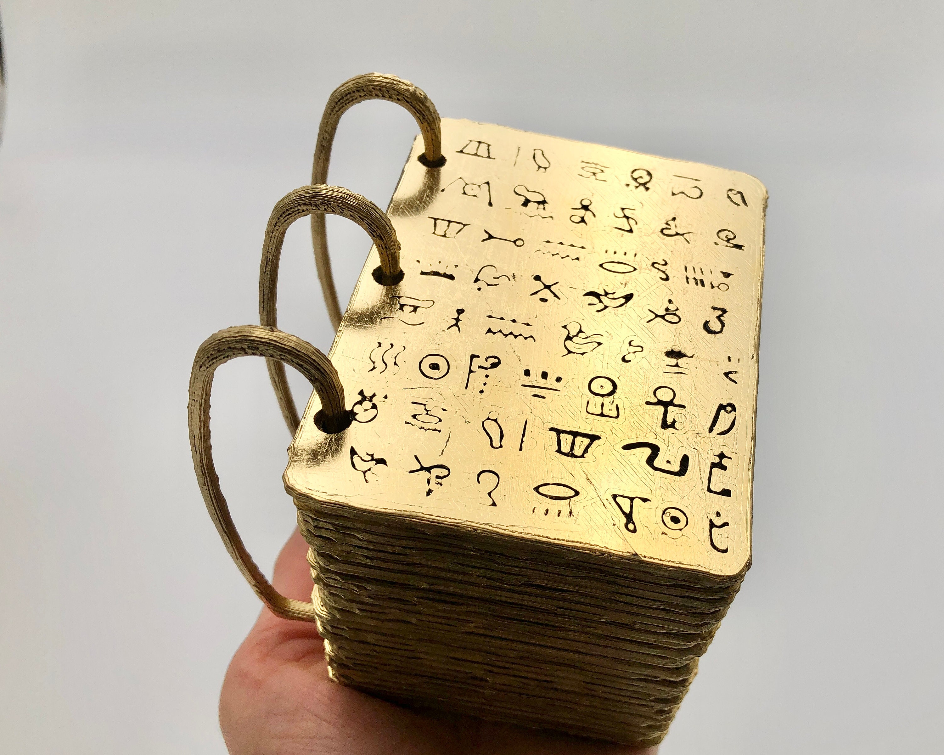 Medium 1/2 Scale 3D Print Downloadable STL Files for Gold Plates, 3d ...