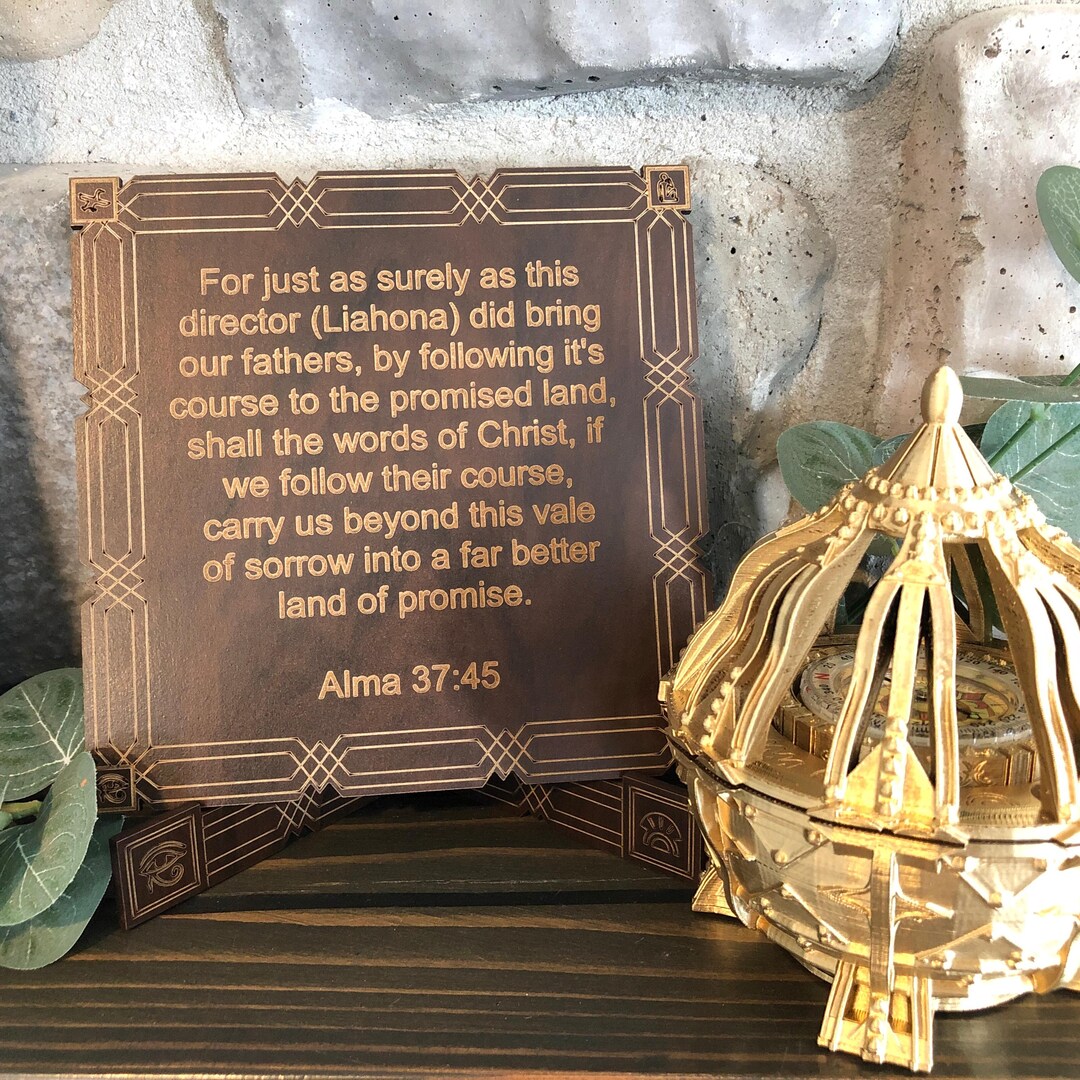 Large 3D Printed Liahona With Real Working Compass, Beautiful Gift for ...