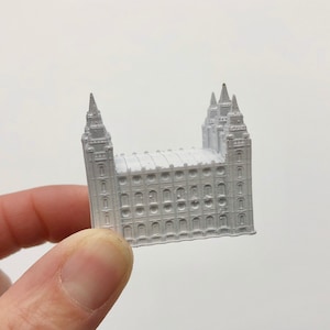 Salt Lake City, Utah Temple 3d Print STL File so You Can Print Your Own ...