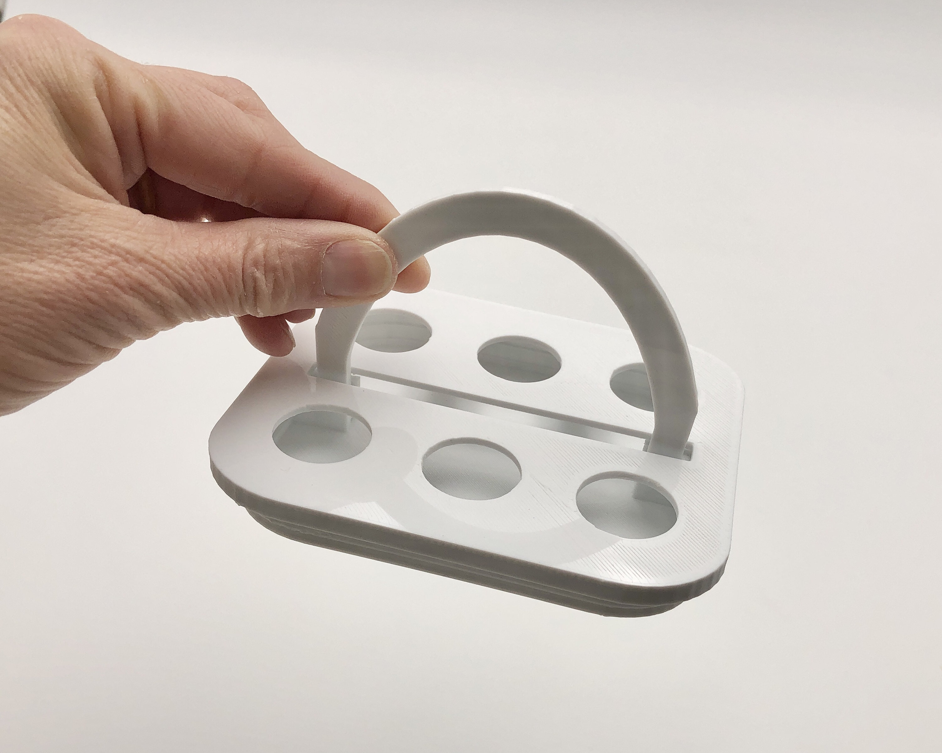 Two Miniature Sacrament Trays. One for Bread and One for Water ...