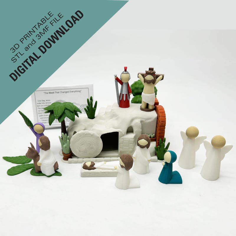 Empty Tomb 3d File - Etsy