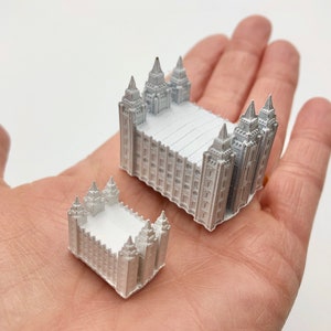 Salt Lake City, Utah Temple 3d Print STL File so You Can Print Your Own ...