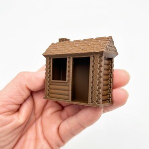 Pioneer Living in a Log Cabin Learners Playset Pioneer Teaching Aid ...