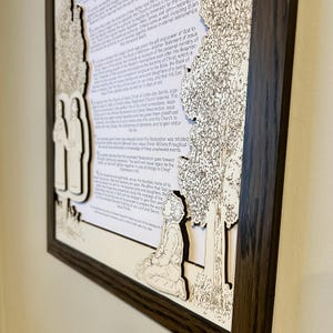 Restoration Proclamation Framed Art Family Heirloom Handmade Gift First ...
