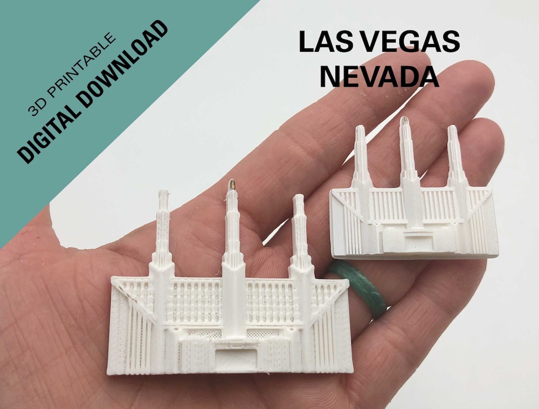 Downloadable 3D Print STL Files to Print Your Own Las Vegas, Nevada ...