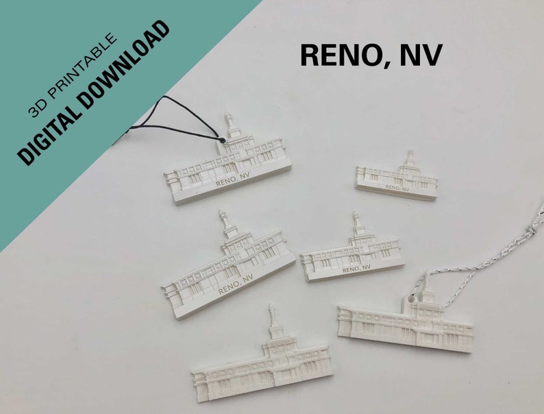 3d Print Download STL Files so You Can 3D Print Your Own Reno - Etsy