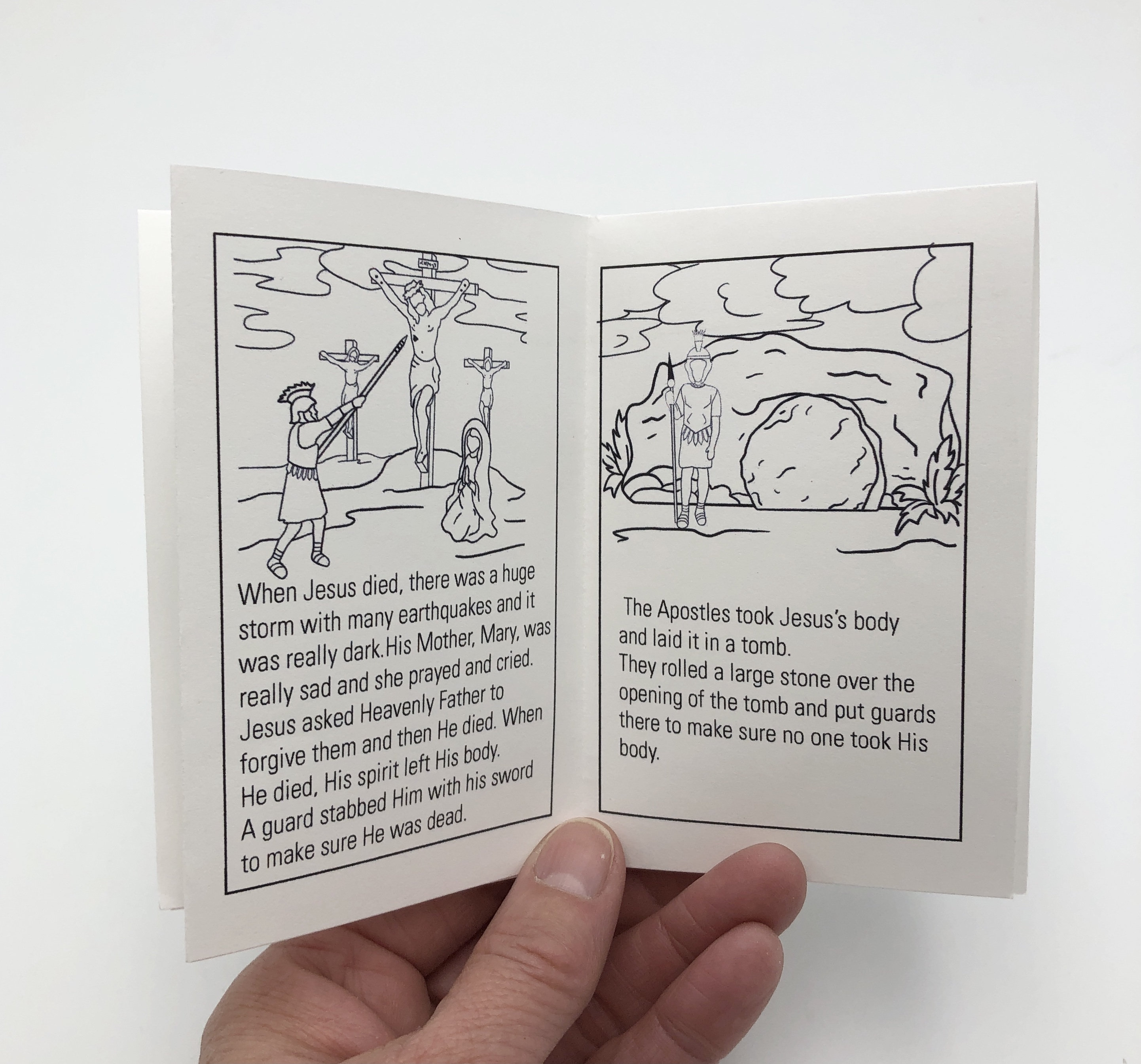 Easter Booklet Printable Download PDF & SVG Files to Print Your Own ...