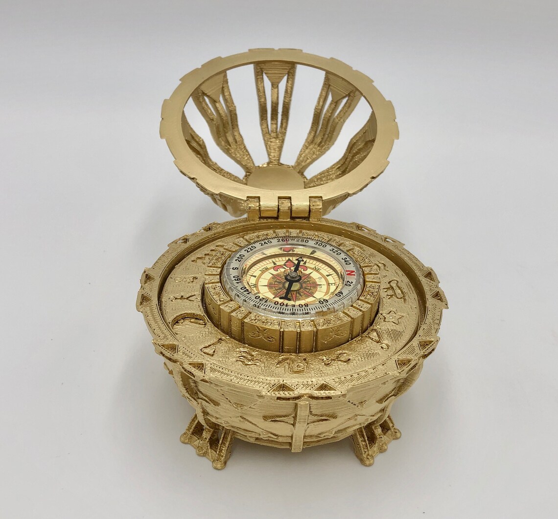 Large 3D Printed Liahona With Real Working Compass Lds - Etsy