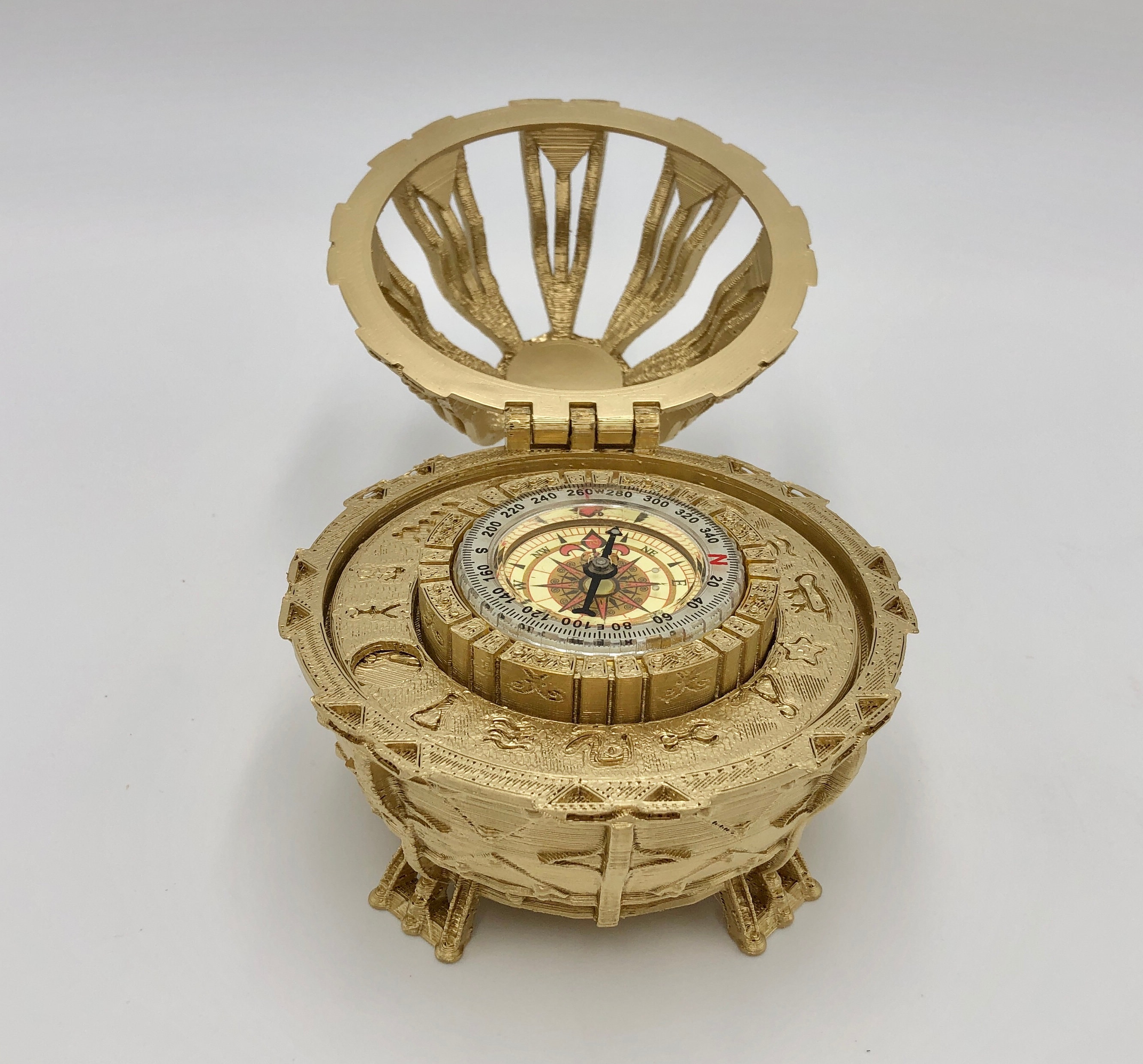 Large 3D Printed Liahona With Real Working Compass Lds | Etsy