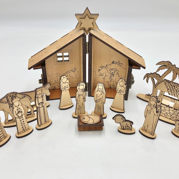 Diy Nativity Set - Etsy