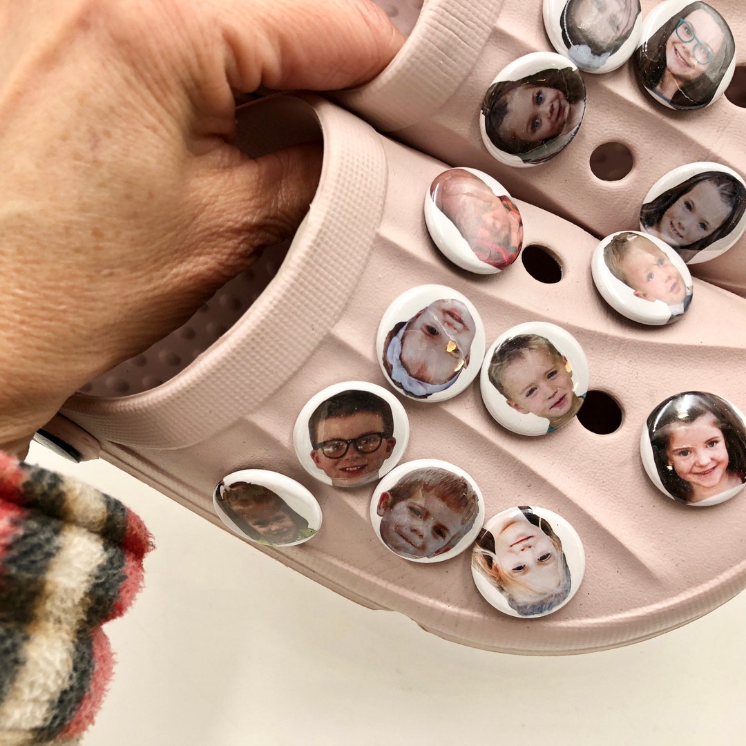 Custom Buttons Come as Pins Magnets Tie Tacks Dangle Earrings or Croc ...