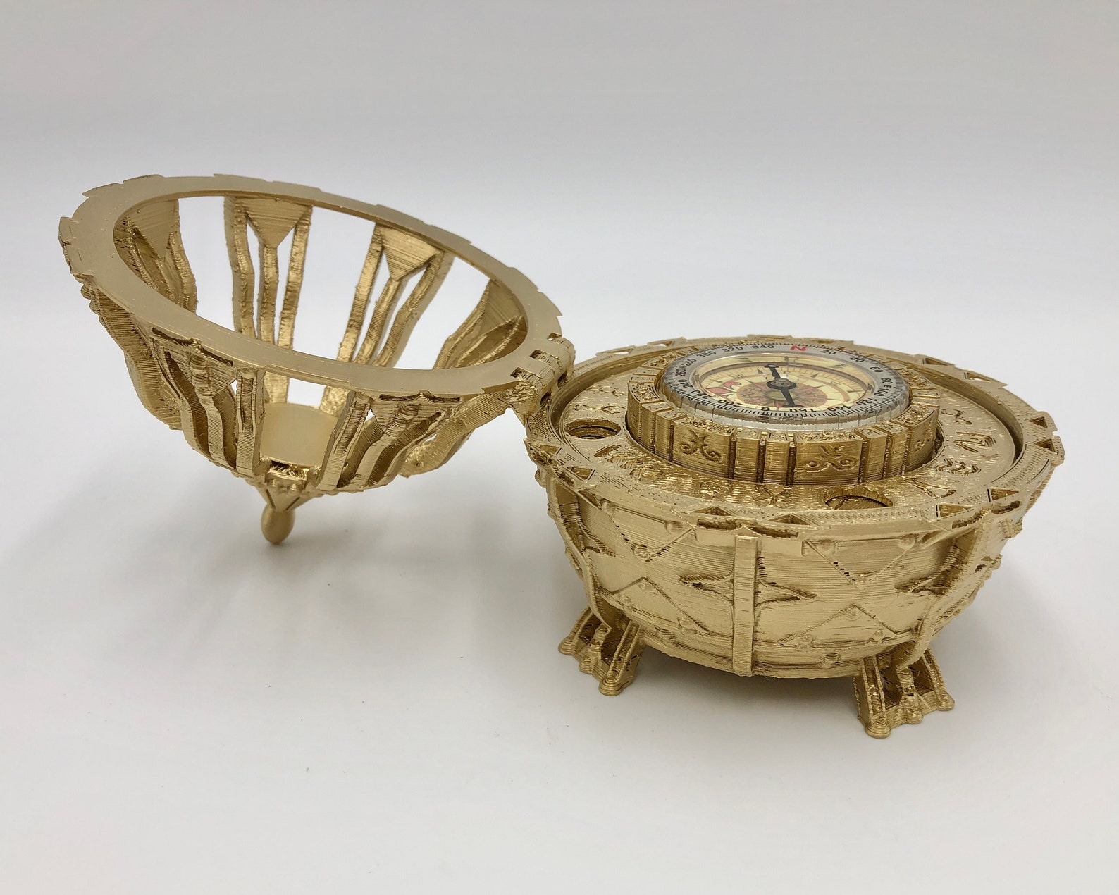 Large 3D Printed Liahona With Real Working Compass Lds - Etsy