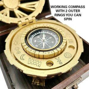 Large 3D Printed Liahona With Real Working Compass Gift Box for Lds ...