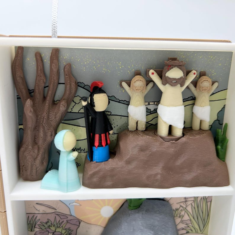 3D Print Easter Story Playset: Holy Week Diorama (3MF, STL, PDF) Easter ...