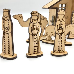 Christmas Nativity That Comes in It's Own Hinged Storage Box. Purchase ...