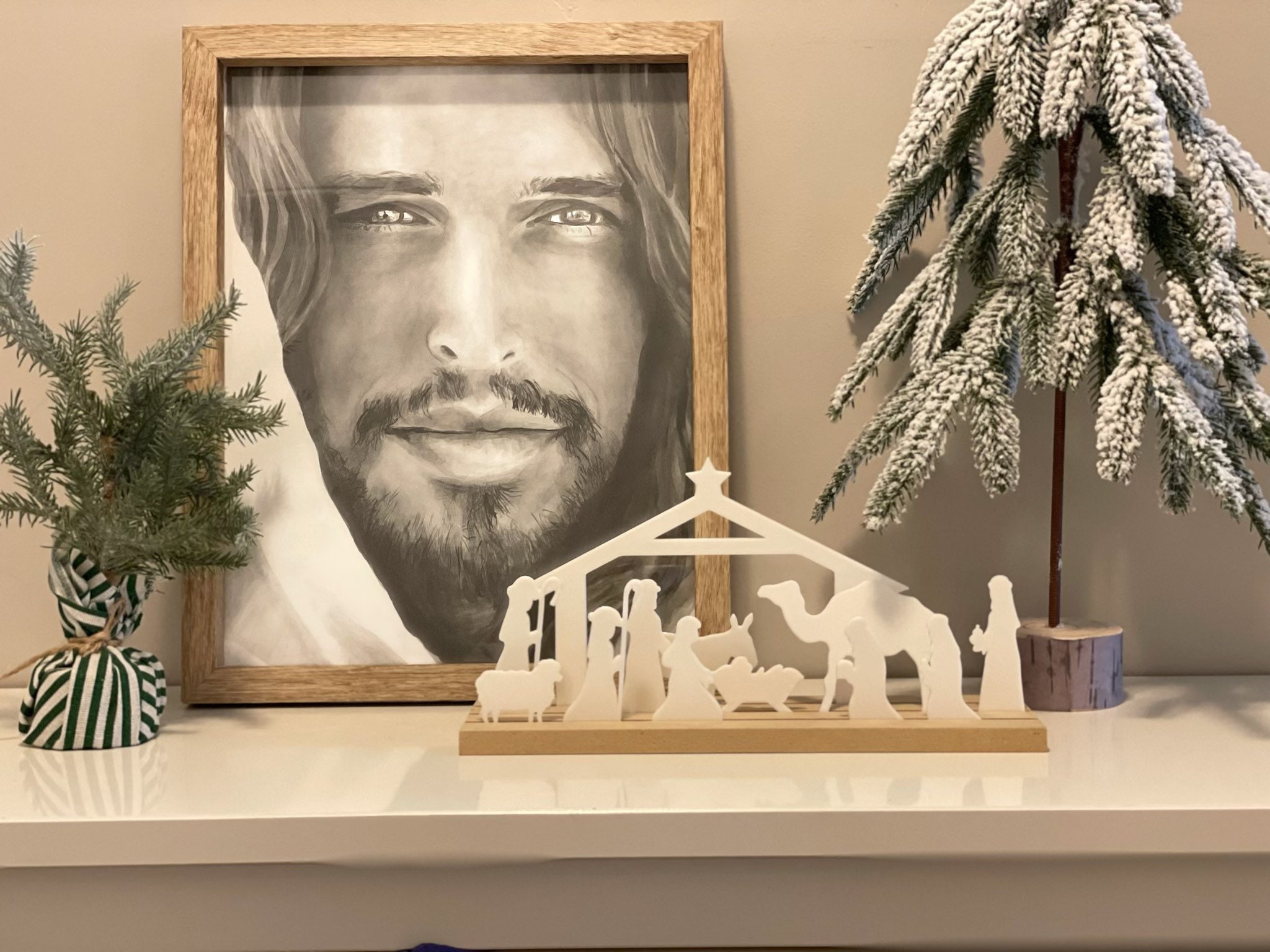 Slotted Silhouette Nativity, 3D Print Downloadable STL Files 3D Print ...