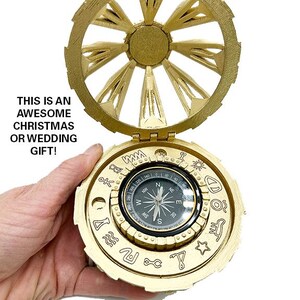 Large 3D Printed Liahona With Real Working Compass, Beautiful Gift for ...