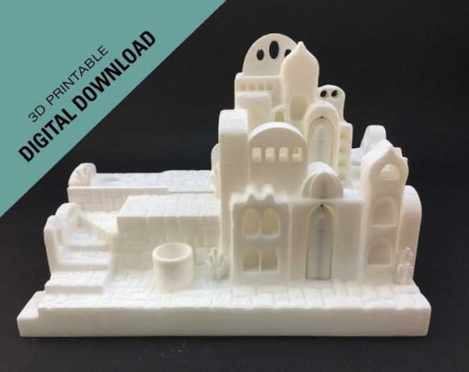 Downloadable 3d Print STL File to 3D Print Your Own Nativity Christmas ...