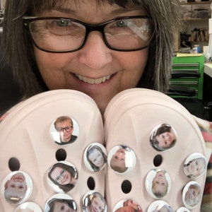 Custom Magnets Come as Pins Magnets Tie Tacks Earrings or Croc Charms ...