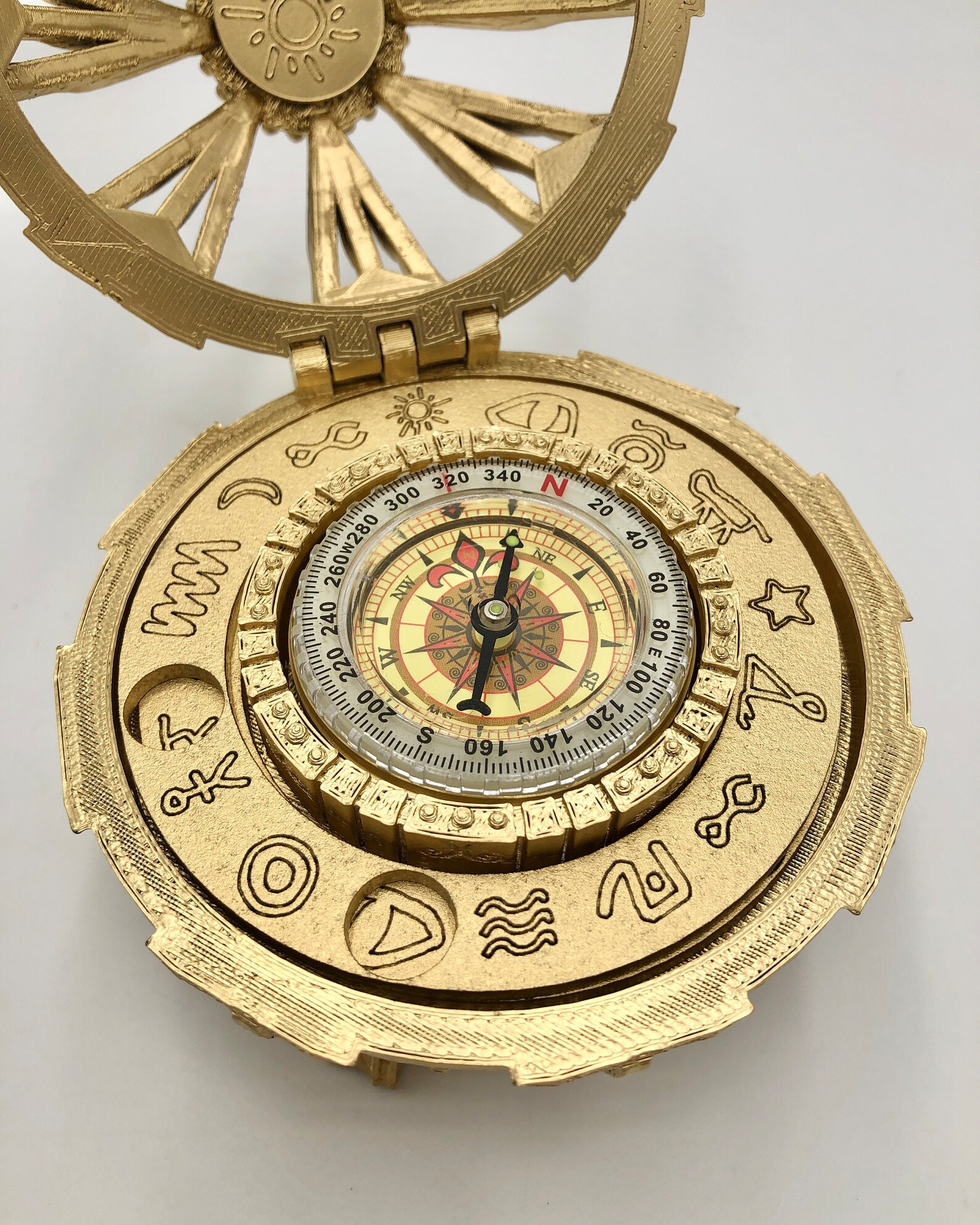 Large 3D Printed Liahona With Real Working Compass, Beautiful Gift Box ...