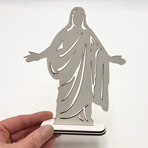 Wooden Christus Statue With Stand, Christian, Christus Display, the ...