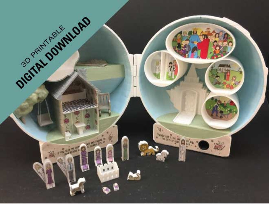 Plan of Salvation Playset Downloadable 3D Print STL Files to Print Your ...