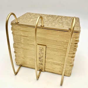 Large 3/4 Scale Gold Plates Display Box Replica Secret - Etsy