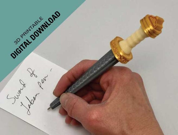 Downloadable 3D Print STL Files to Print Your Own Sword of | Etsy
