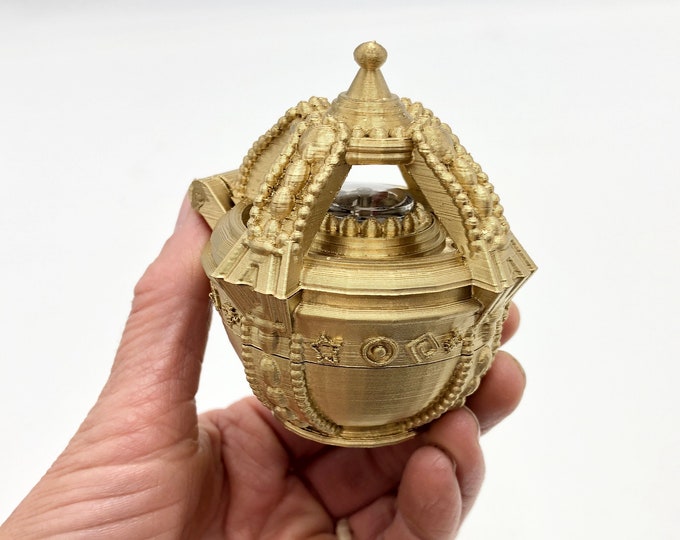 Large 3D Printed Liahona With Real Working Compass, Beautiful Gift for ...