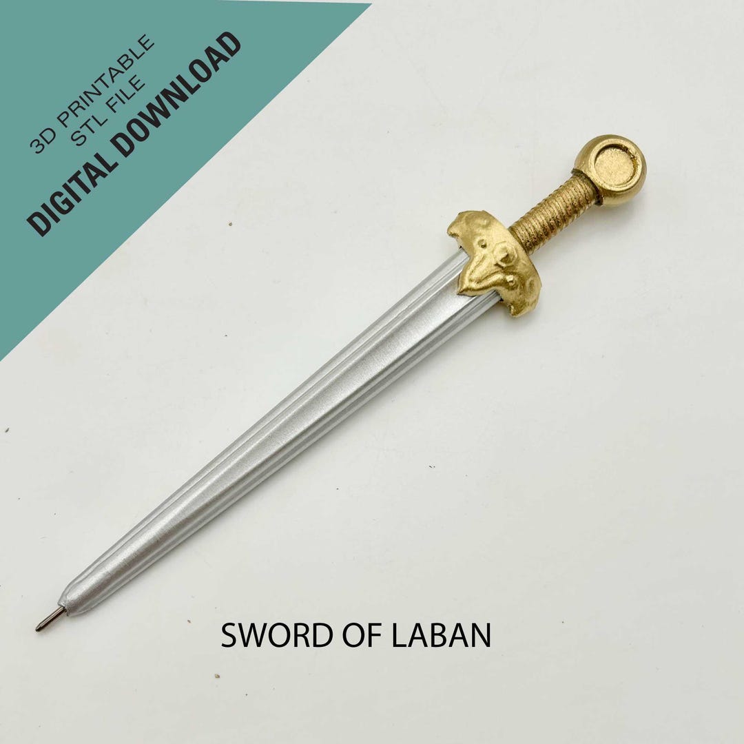 Downloadable 3D Print STL Files to Print Your Own Sword of Laban Pen ...