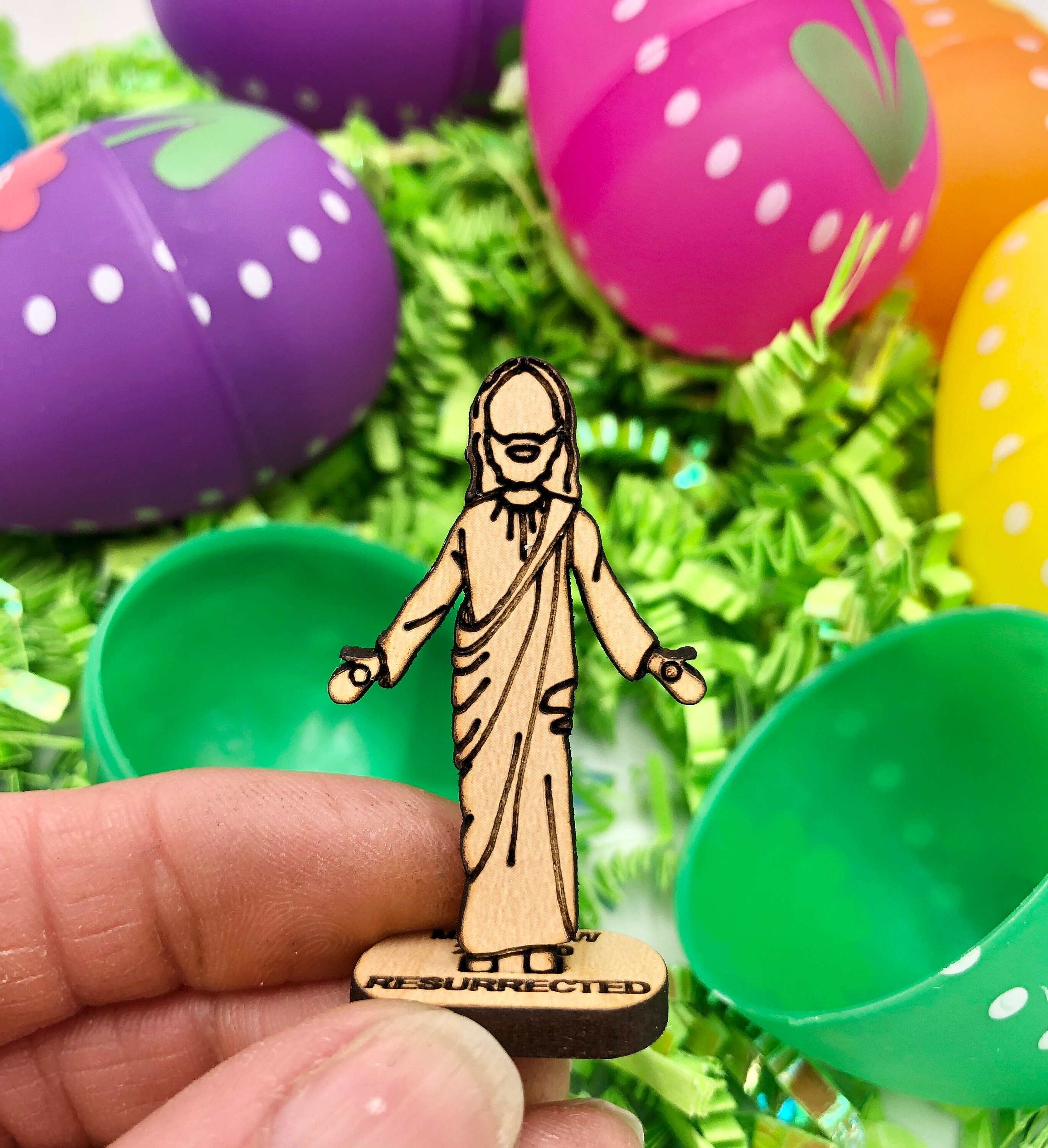 Mini Resurrected Jesus's Download Svg Files to Lasercut Your Own to Fit ...