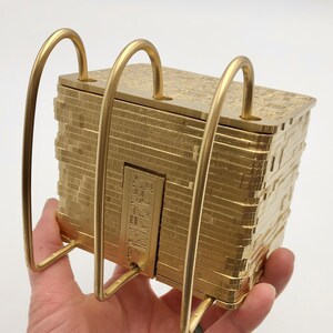 Medium 1/2 Scale Gold Plates, LDS Hand Made Box, Wood Laser Cut, Lds ...