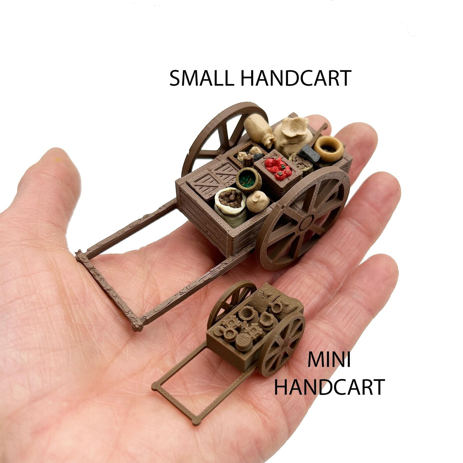 Mini Pioneer Handcart Playset: Trek West STL 3D Print File - Etsy