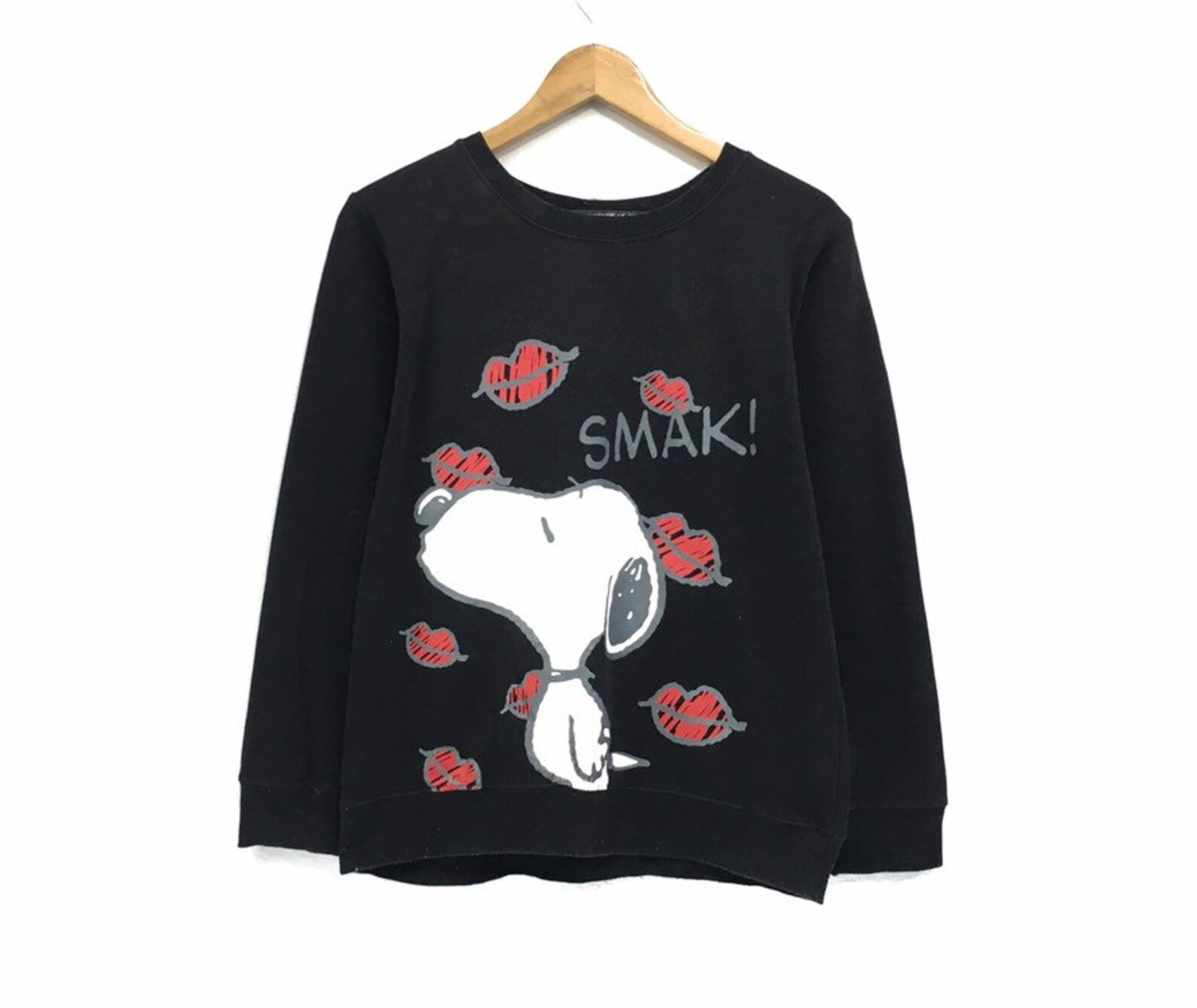 Snoopy Crewneck Sweatshirt Big Logo Spell Out Pullover / - Etsy