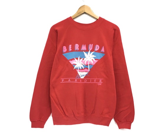 Vintage 90er Bermuda Islands Crewneck Sweatshirt Big Logo - Etsy.de