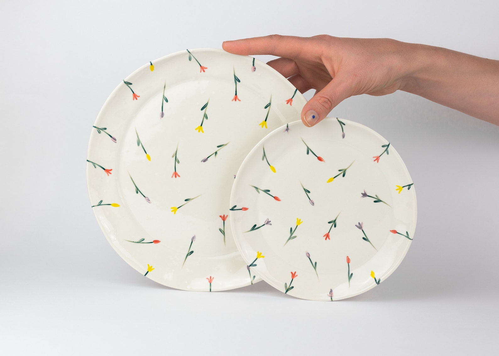 Porcelain Ware, Modern Plate, Porcelain Dinnerware, Handcrafted Plate ...